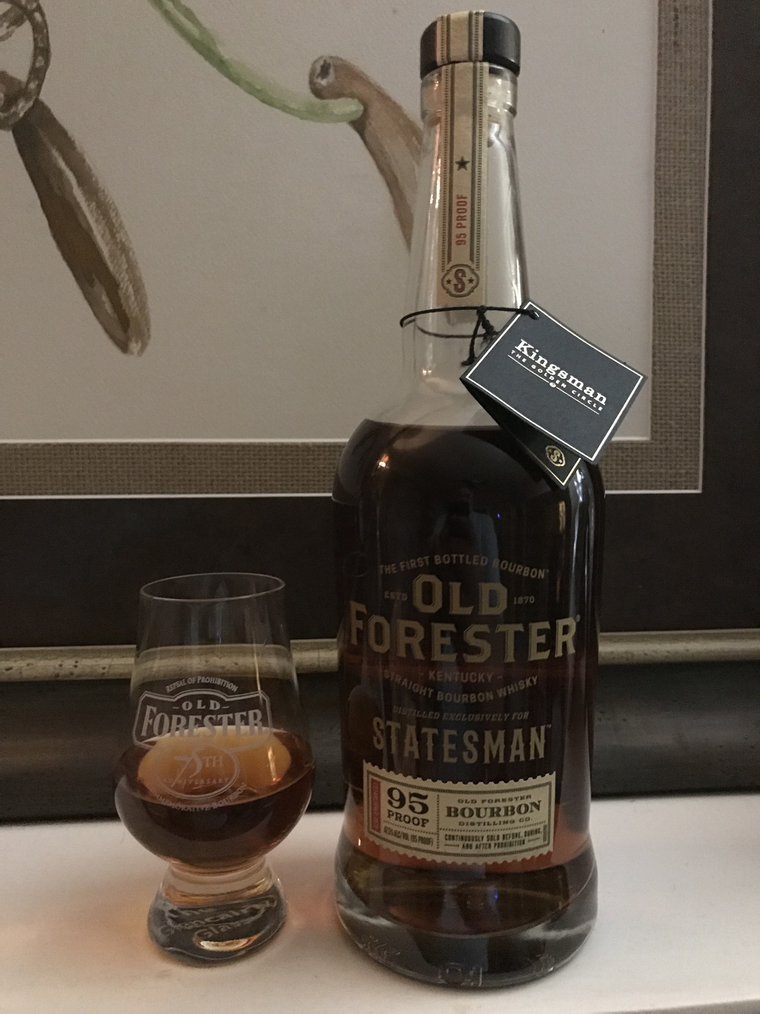 I saw Kingsman the Golden Circle today; review of Old Forester ...