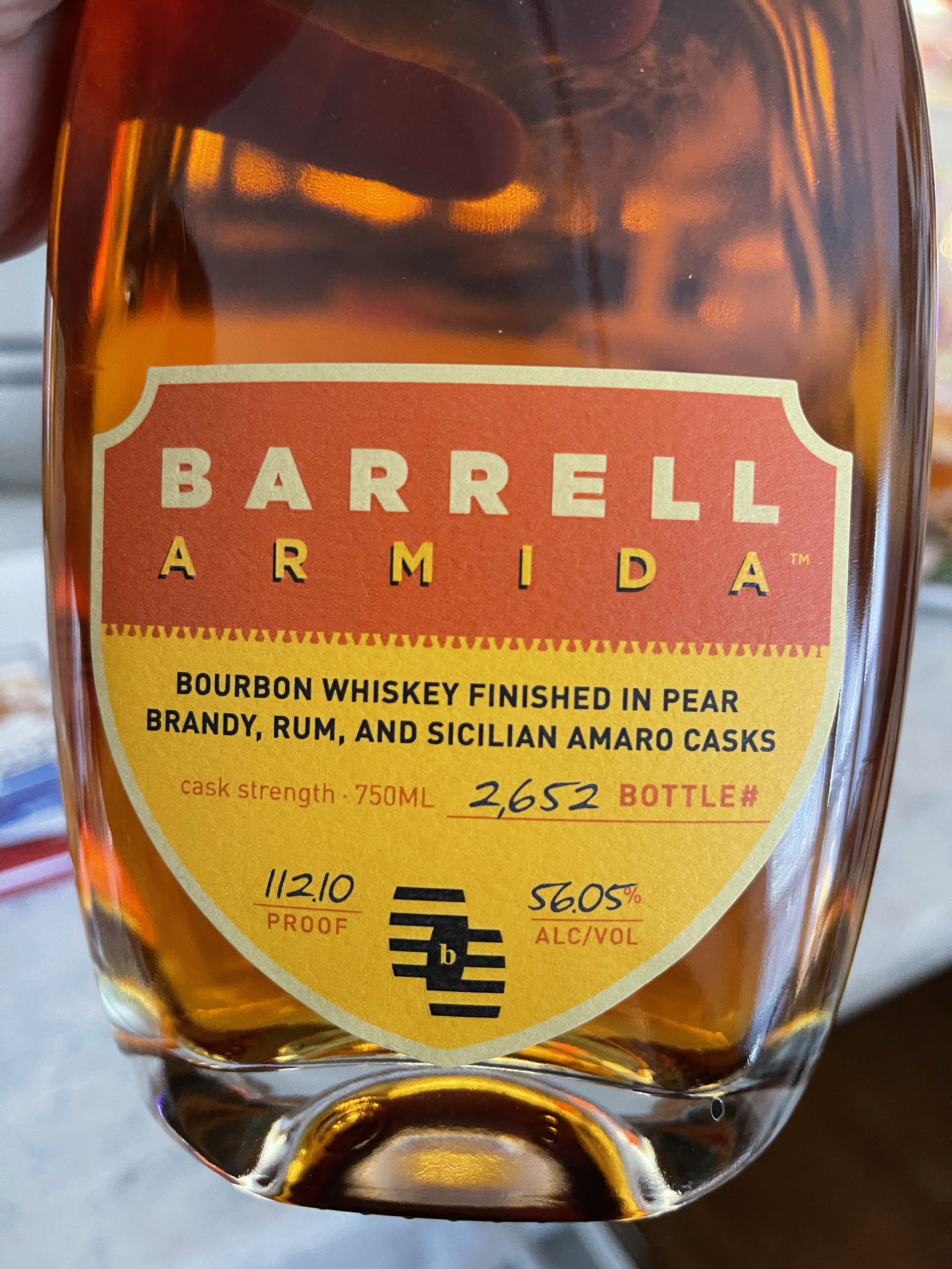 My Christmas Whiskey: Barrell Armida- Bourbon Finished in Pear Brandy ...