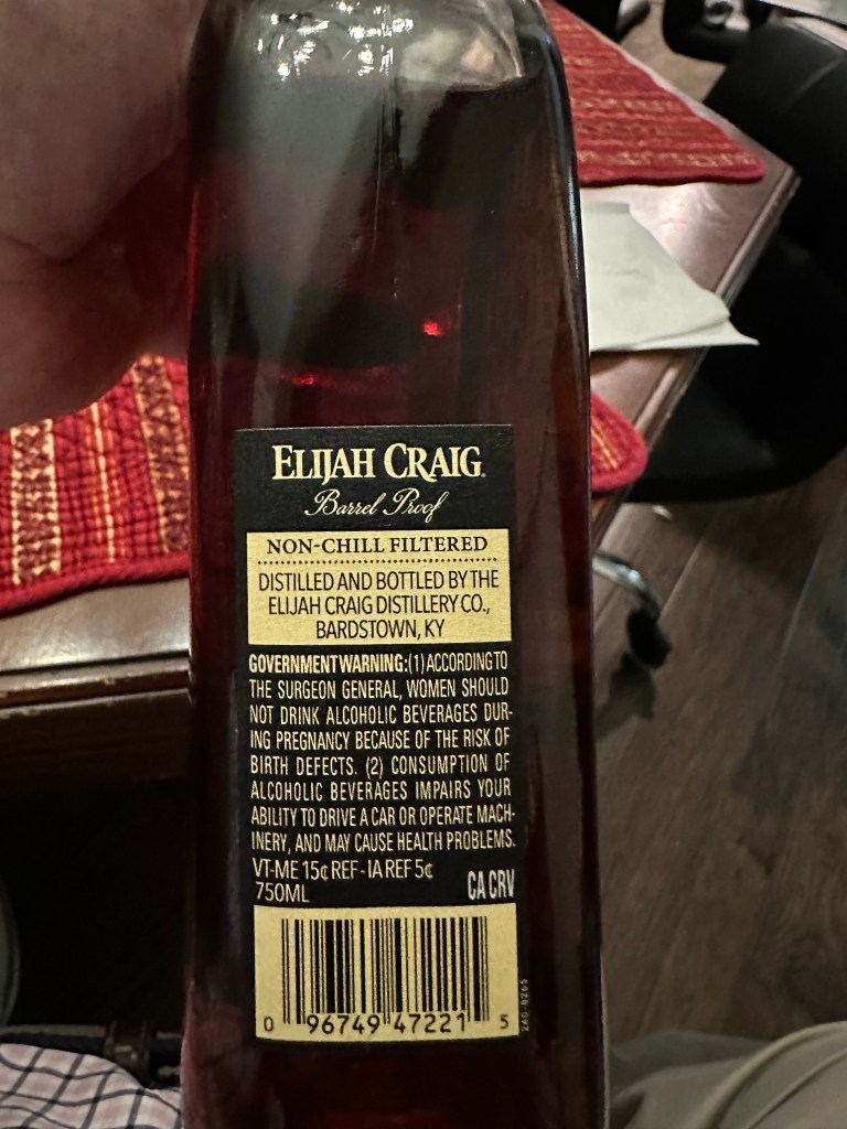 Tasting Notes: Elijah Craig Barrel Proof B525 | The Whiskey Jar