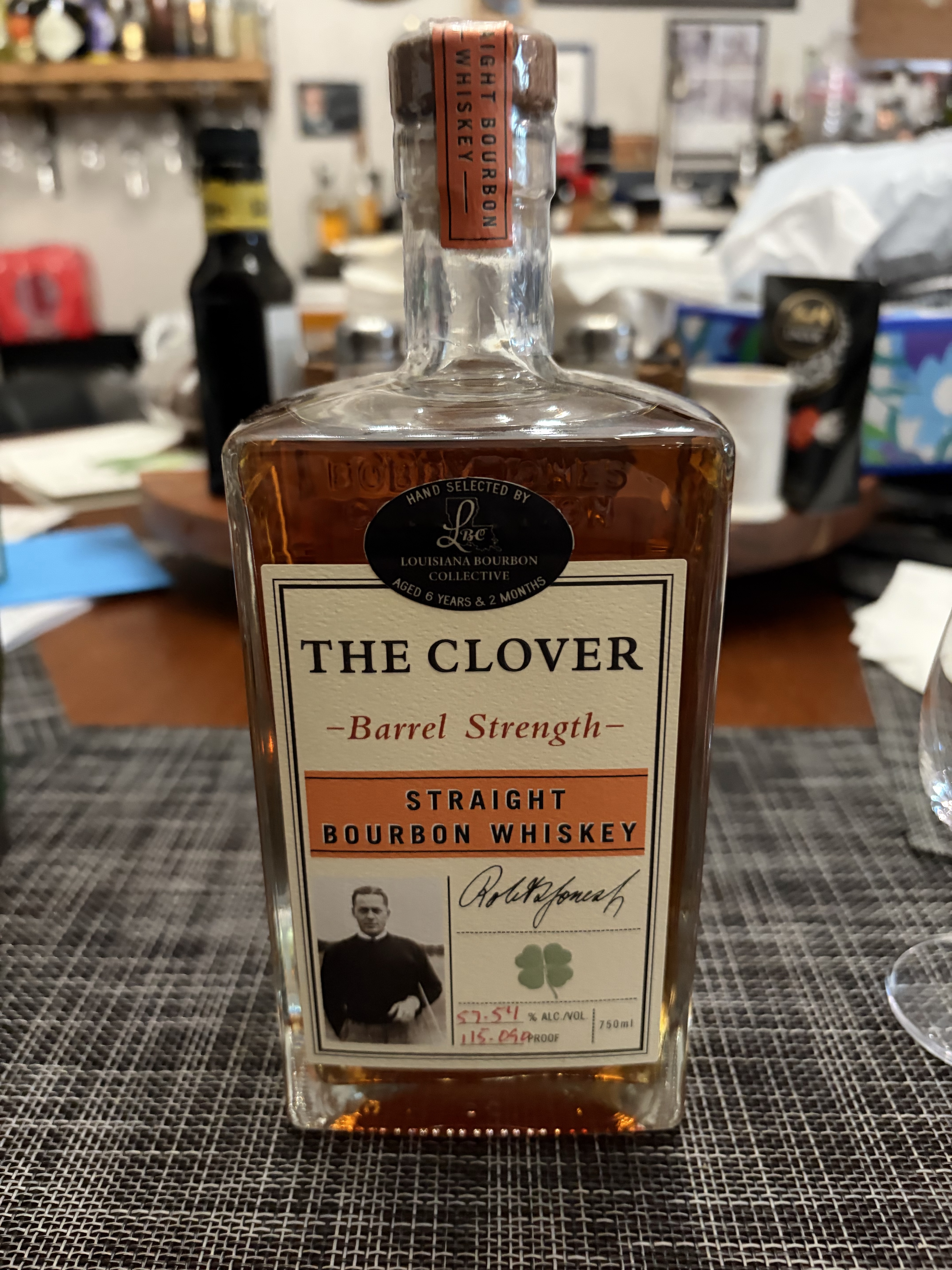 The Clover Barrel Strength—Louisiana Bourbon Collective Selection: A ...